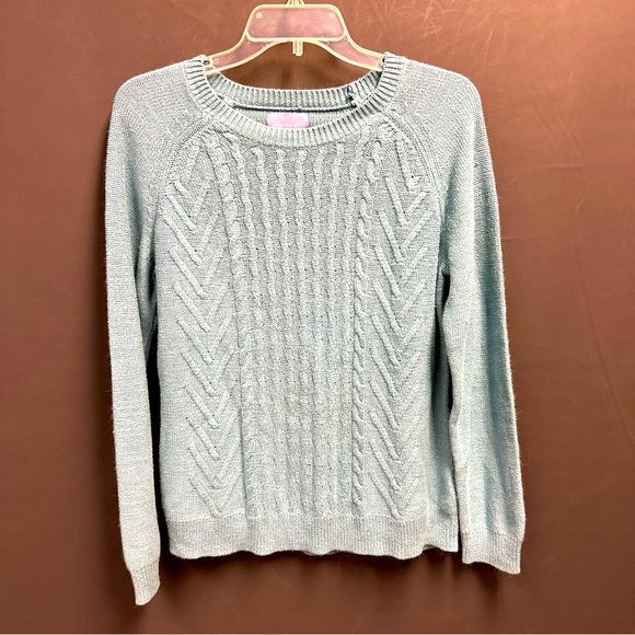 Laura Scott | Sweaters | Laura Scott Ladies Long Sleeve Knit Sweater ...